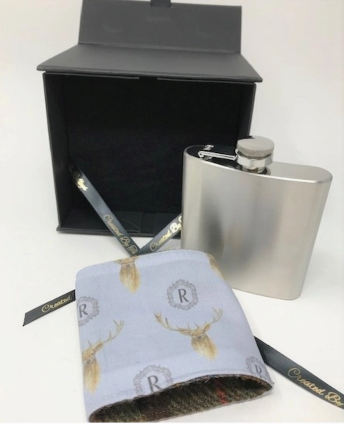 Harris Tweed Hip Flask – AKInteriorDesign